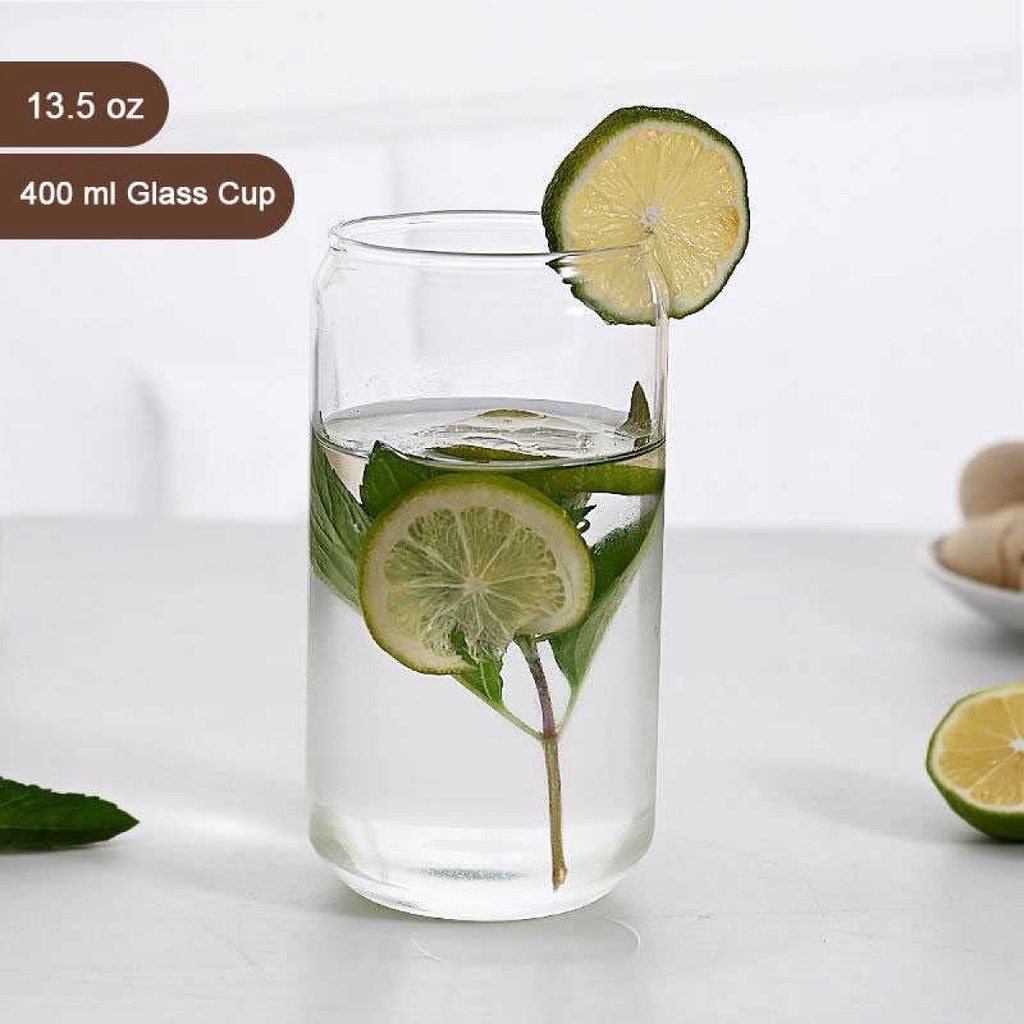 Jual Gelas Minuman Kaleng Bubble Tea dengan Tutup Kayu 400ml - TL40 ...