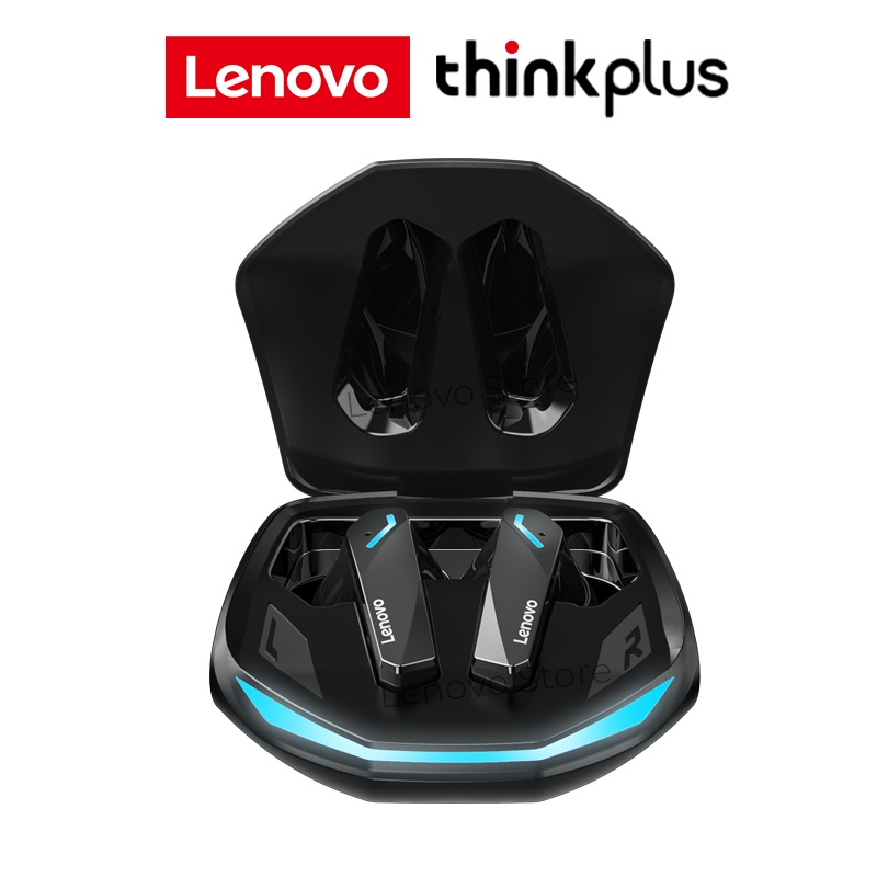 Jual 100% Lenovo thinkplus GM2 Pro TWS Gaming Wireless Bluetooth No delay Earphone Noise ...