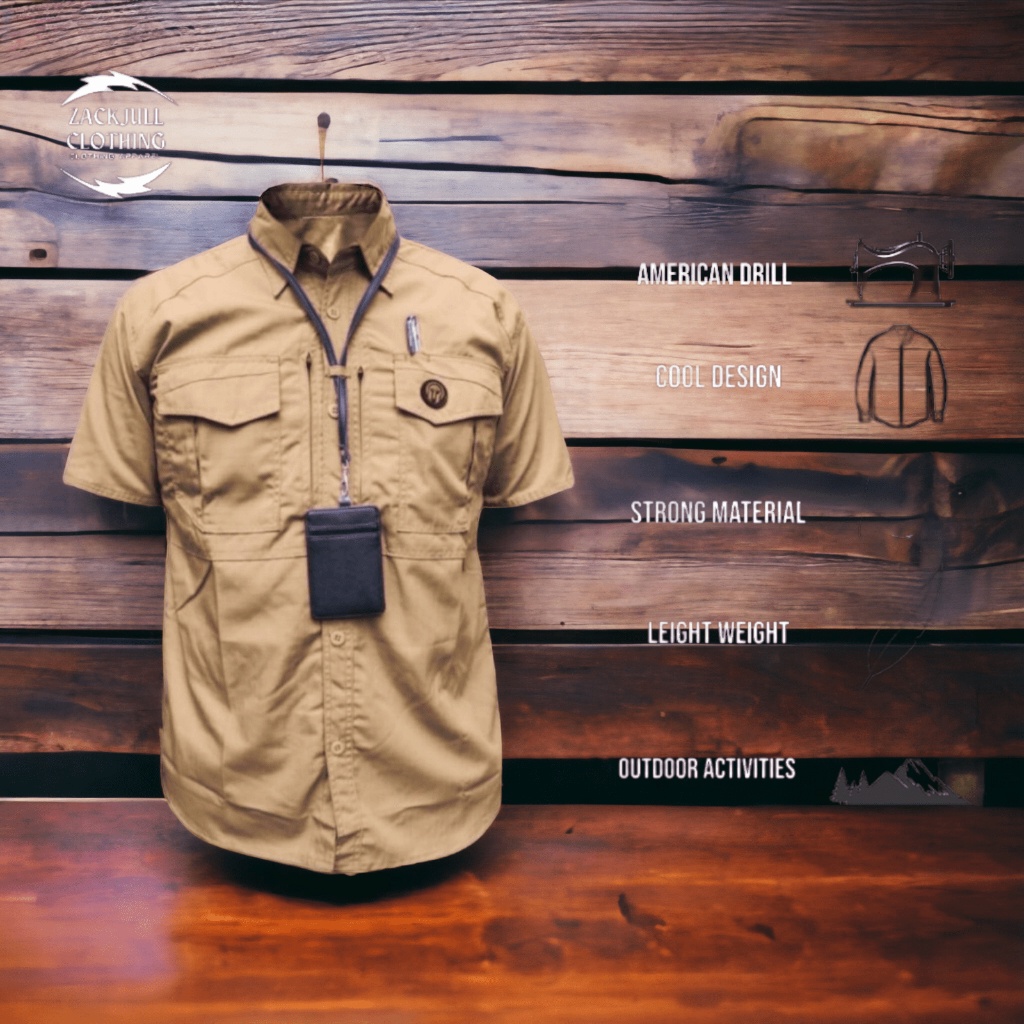 Jual Kemeja Tactical M-tac Lengan Pendek Terbaru - Kemeja Pendek Cream ...