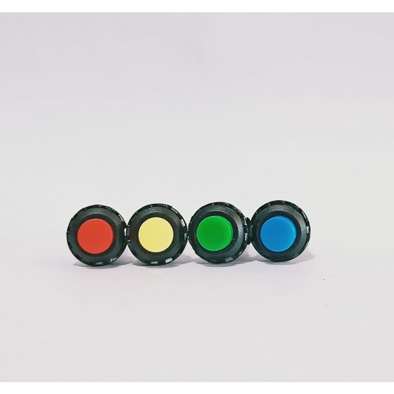Jual Saklar Push On Toggle Button Switch Tombol Bulat Warna 2 Pin ...