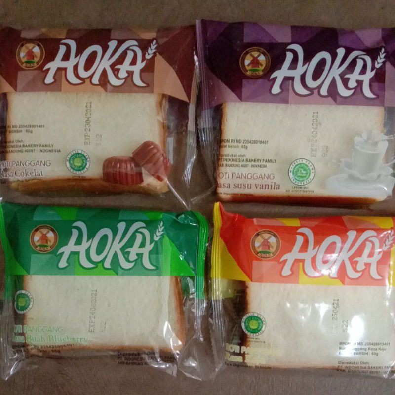 Jual Aoka 65 / Roti panggang Aoka | Shopee Indonesia