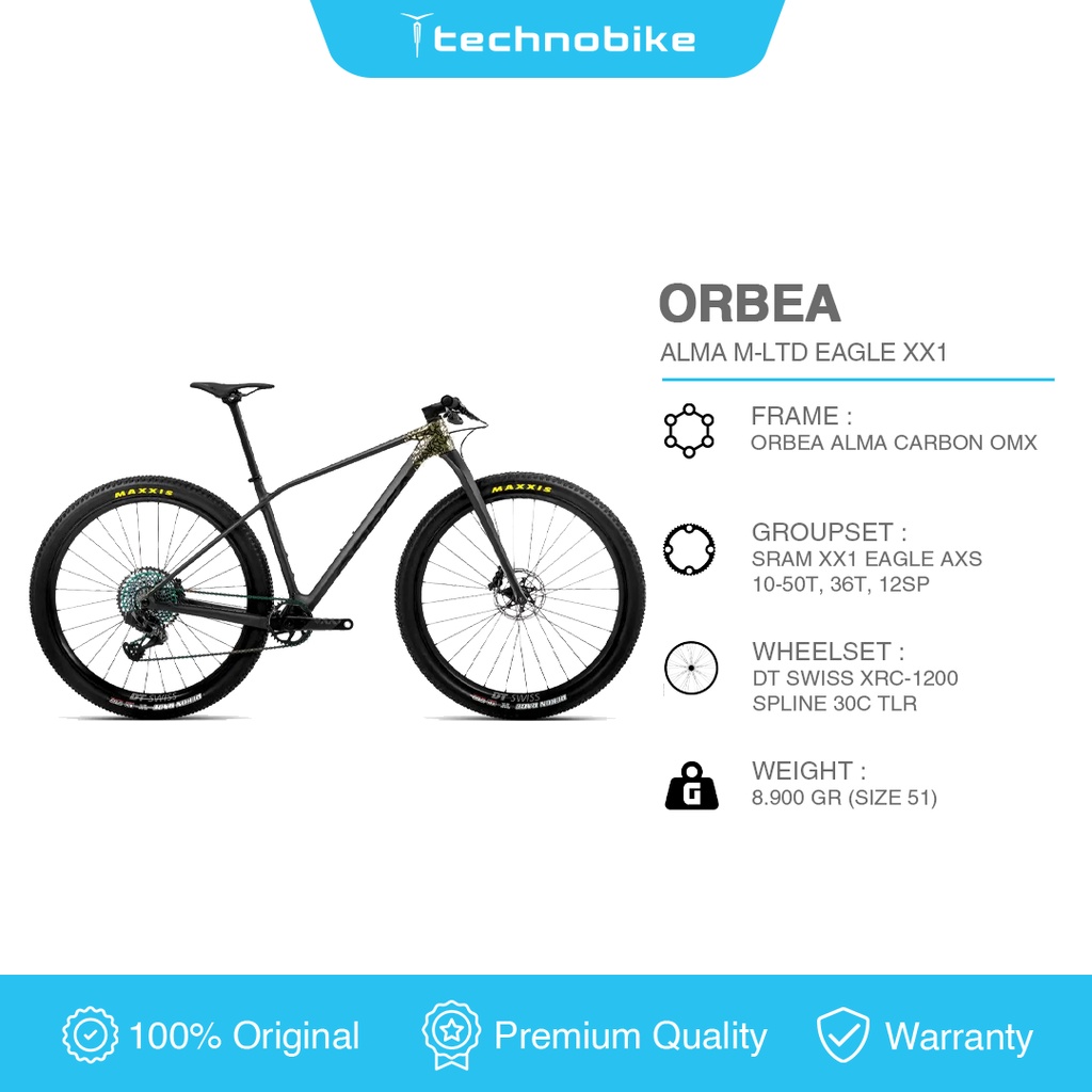 Jual Sepeda MT Orbea Alma M LTD Sram XX1 Eagle MYO | Shopee Indonesia