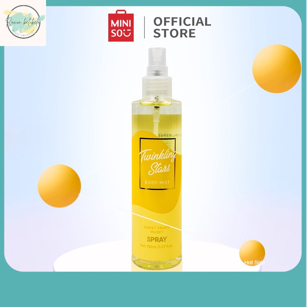 Jual MINISO Body Mist 150ml fragrance spray tahan lama Natural Series ...