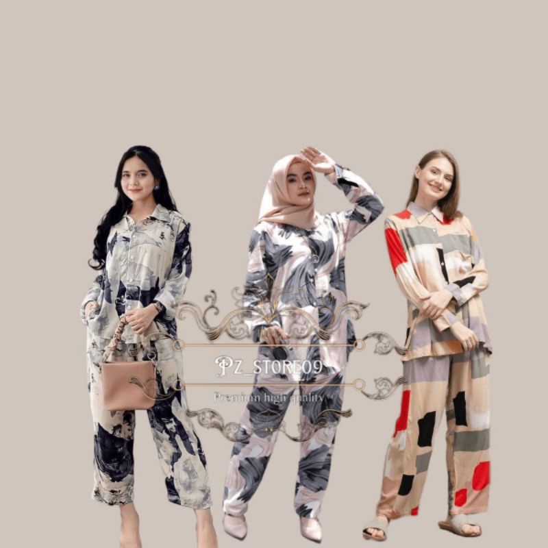 Jual TREND KOREAN STYLE //One Wan Oneset Daily Pakaian Tidur Celana ...