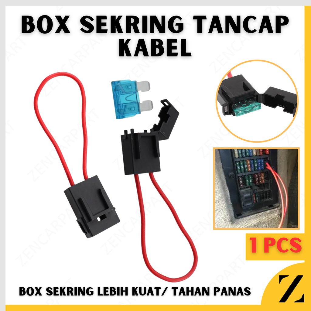 Jual Rumah Sekring Tancap Fuse Box Soket Sikring Motor Mobil Fuse ...