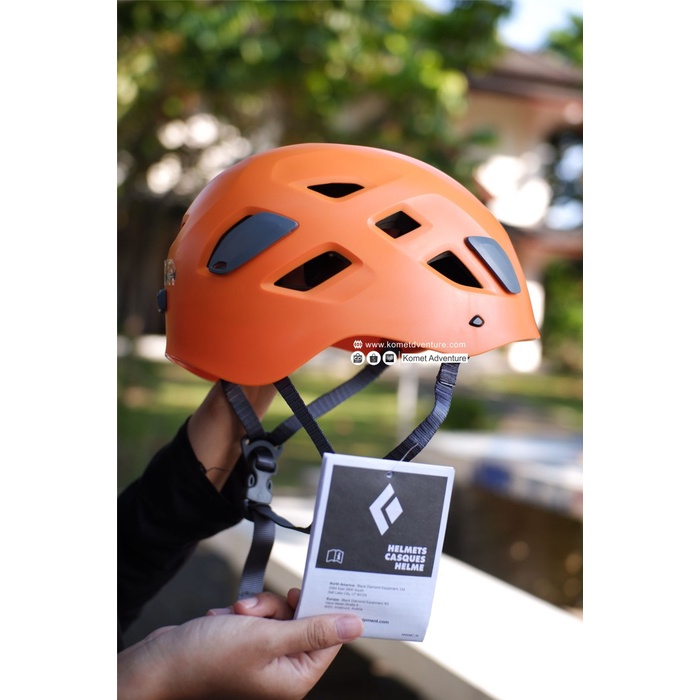 Jual Helm Climbing Black Diamond Half Dome Helmet Safety Helmet (Orange ...