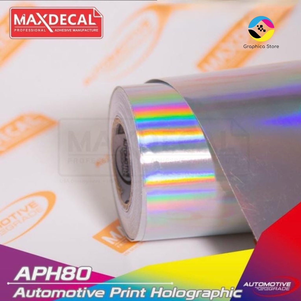 Jual MAX DECAL AUTOMOTIVE PRINT HOLOGRAPHIC VINYL 127 | Vinyl Hologram ...
