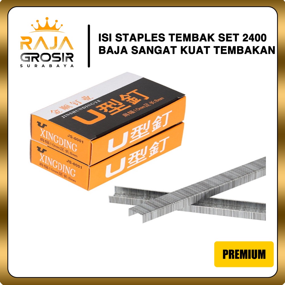 Jual Isi Staples Tembak Motor Kayu Isi Stapler Refill Gun tacker ...