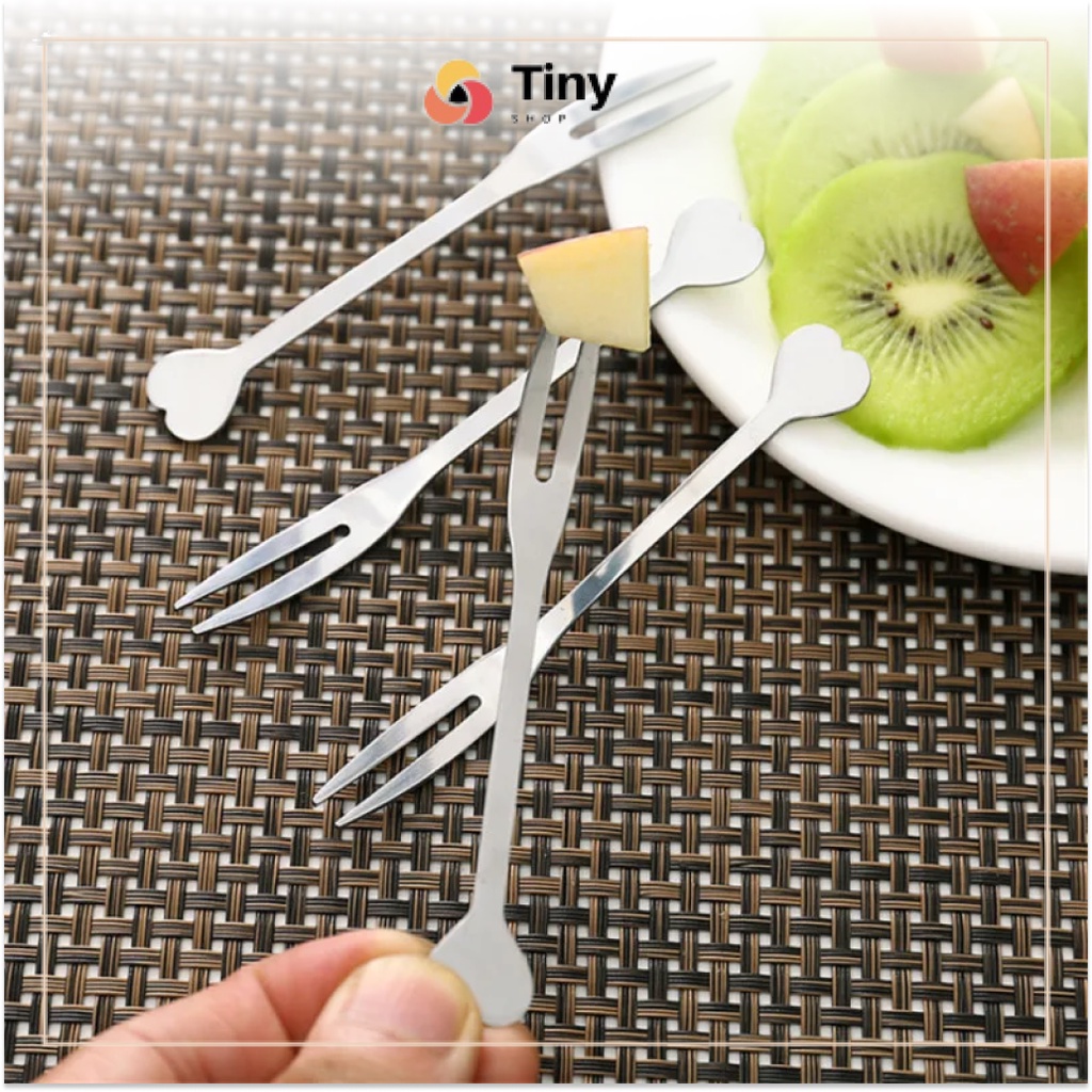 Jual Garpu Mini Buah Desert Garpu Kue Garpu Kecil Stainless Steel ...