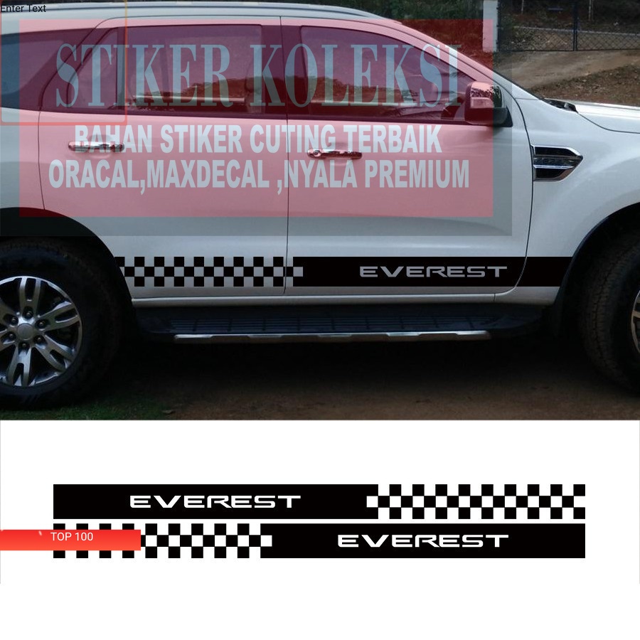 Jual stiker stickercuting stikermobil stiker lis terbaik keren simple ...