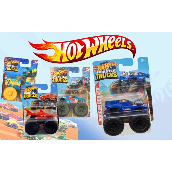 Jual Hot Wheels Hotwheels Monster Truck Value Sharker 1:70 HFB96 ...
