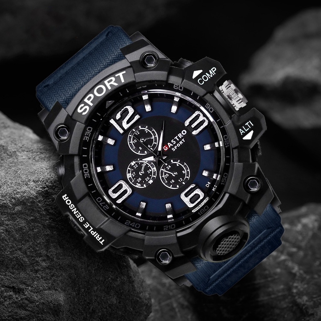 Jual (GEONA) Jam Tangan Pria Gastro Sport Analog Terbaru Jam Tangan ...
