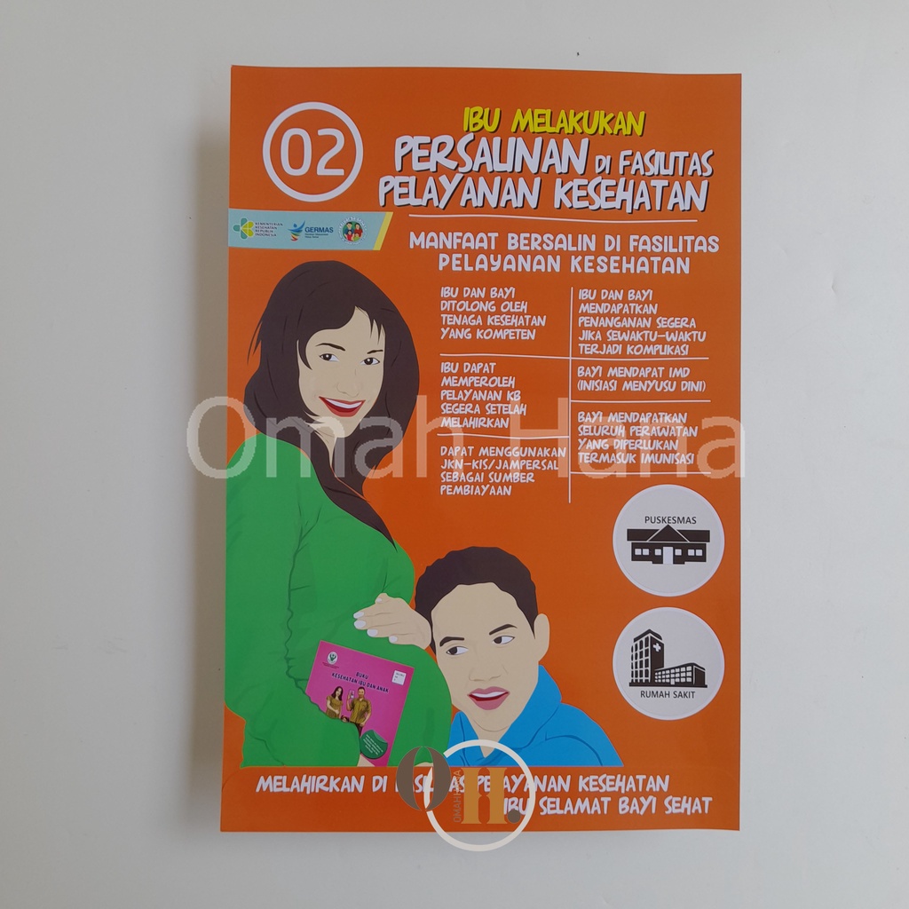 Jual Poster 12 Indikator Keluarga Sehat - Poster Ibu Melakukan ...