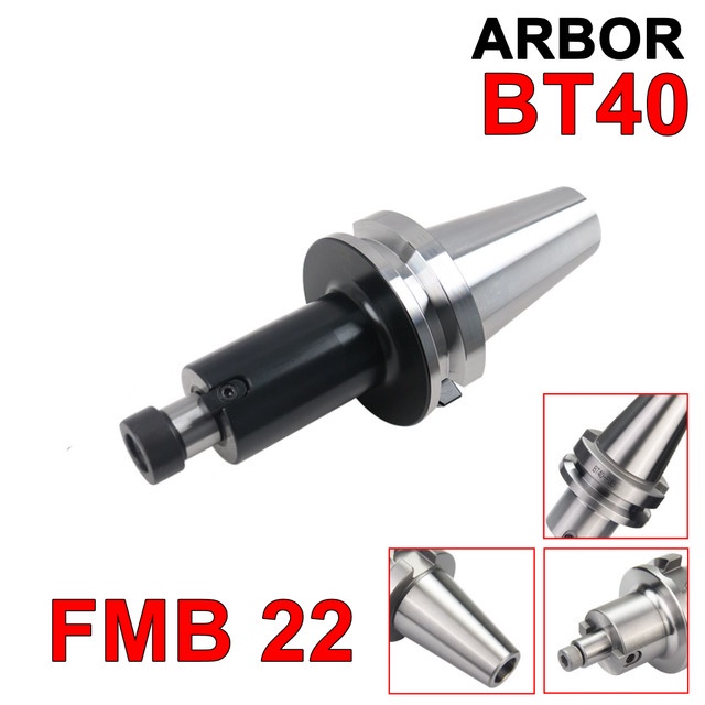 Jual Arbor BT40 FMB 22 150 Facemill Shank BT 40 FMB22 Milling CNC ...