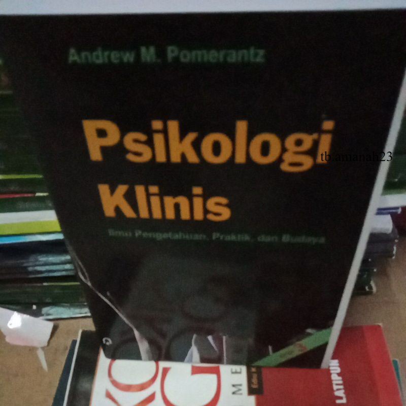 Jual Buku Paikologi Klinis by Andrew Pomerantz | Shopee Indonesia