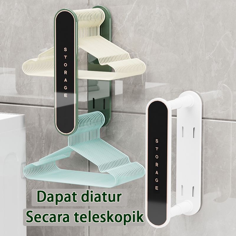 Jual Tempat Gantungan /Baju Penyimpanan Gantungan/Clothes Hanger ...