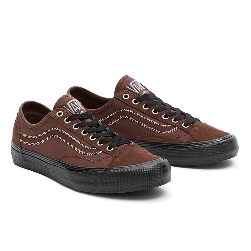 Jual Vans Style 36 Decon SF VR3 x Michael February Dark Brown | Shopee ...