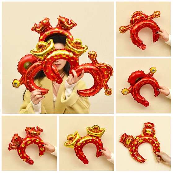 Jual BALON FOIL BANDO IMLEK / Chinese New Year Hari Raya Imlek | Shopee ...