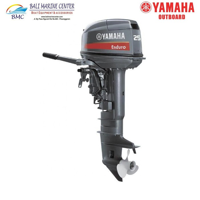 Jual Mesin Tempel Yamaha Outboard E25BMHL 2 Stroke | Shopee Indonesia