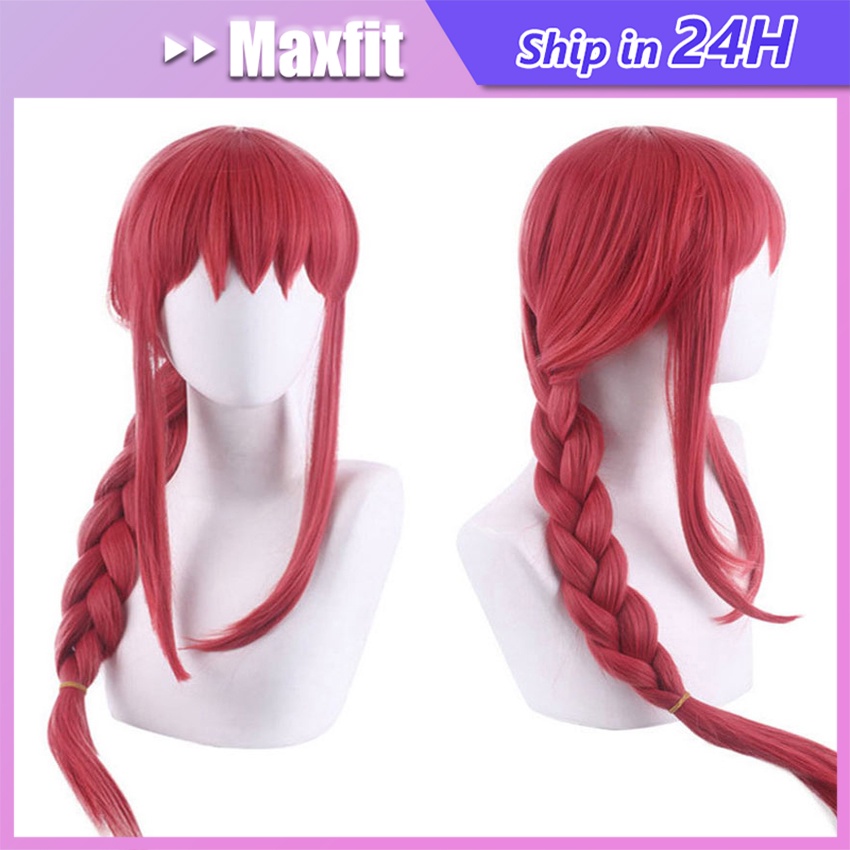 Jual Wig Makima Cosplay Chainsaw Man Orang Dewasa/Anak-Anak Dapat ...