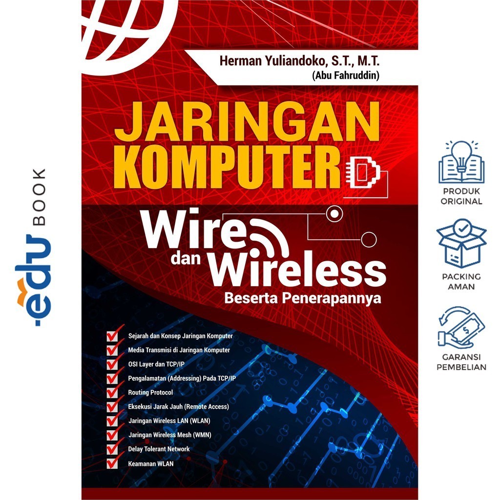 Jual Buku Jaringan Komputer Wire dan Wireless Beserta Penerapannya ...
