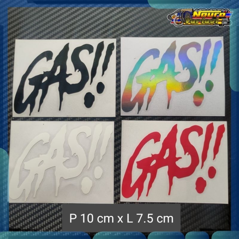 Jual Sticker Stiker cutting gass gas 10cm | Shopee Indonesia