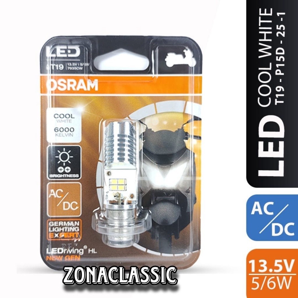 Jual Bohlam Lampu Depan Led Ac Dc Motor Bebek Matic Beat Supra X Vario 125 Fi Putih Paling ...