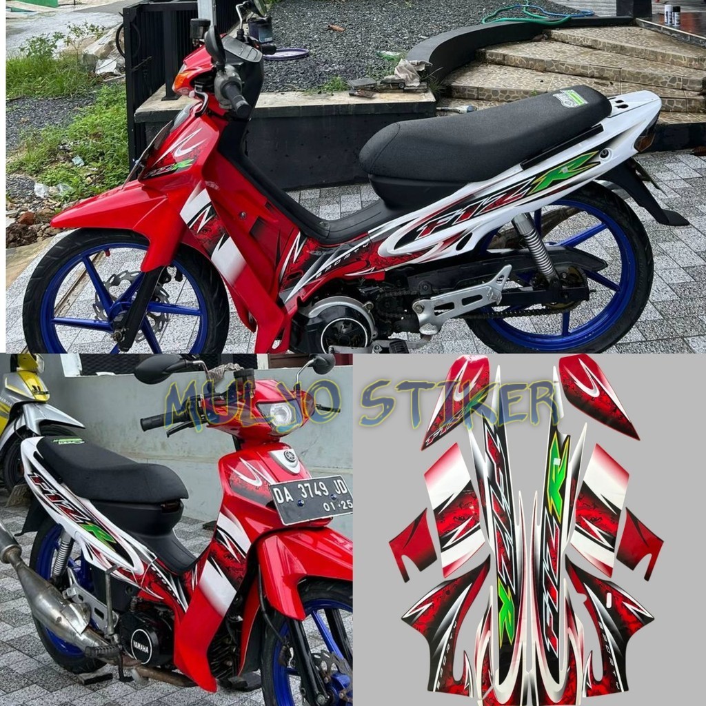 Jual STRIPING STICKER LIS LES POLET yamaha fizr fiz r f1zr 2004 2005 ...
