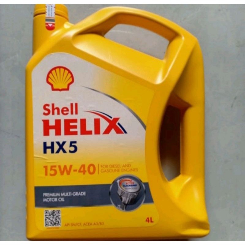 Jual Oli Shell Helix Hx5 Oli Shell 4Lt Oli Shell 4 Lt Oli Shell 4lt Oli ...