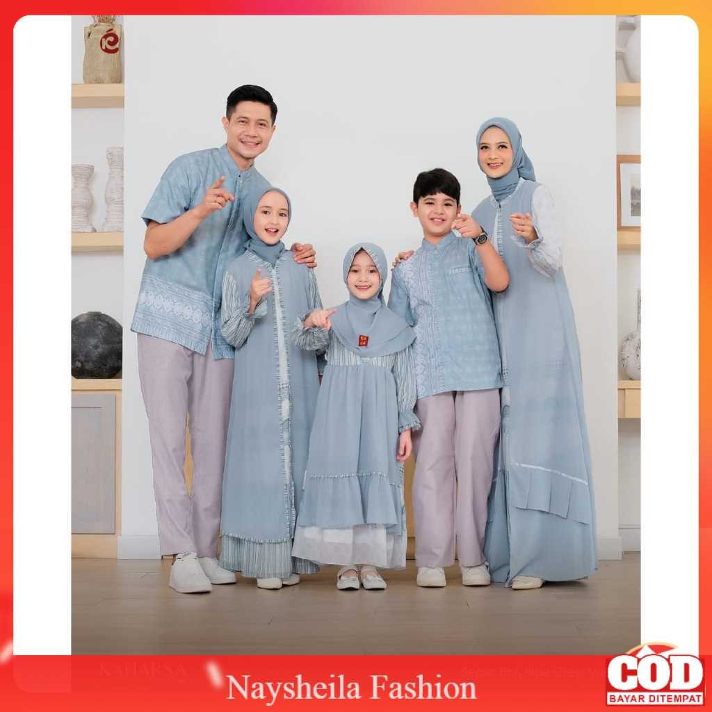Jual Baju Lebaran 2025 Couple Keluarga Sarimbit Eksis Kaharsa Series ...