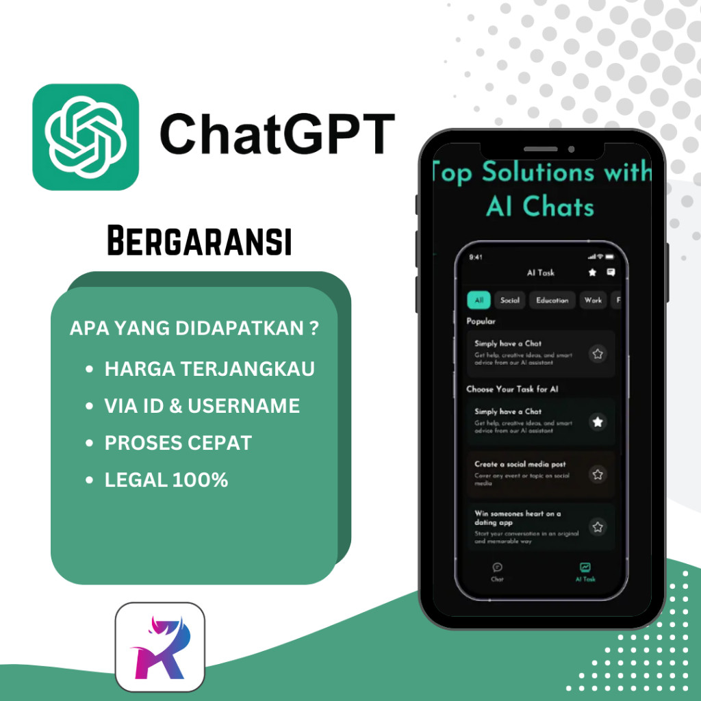 Jual ChatGPT-4 - Akun Chat GPT plus Privat 1 tahun | Shopee Indonesia