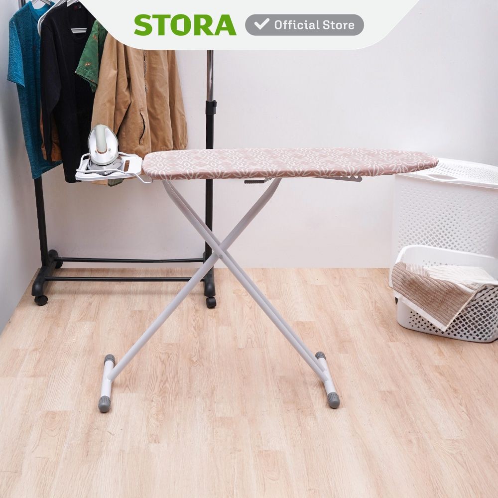 Jual Stora 91X30 cm Meja Setrika Lipat Dengan Iron Rest Papan Setrikaan ...