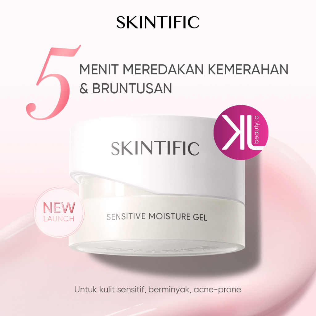 Jual SKINTIFIC - Sensitive Moisture Gel 40ml - Calm & Repair 2in1 ...