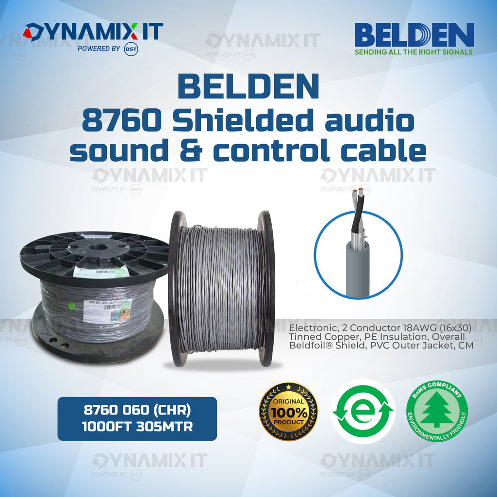Jual Kabel Belden 8760 Twisted Shielded 1 pair 18 AWG | Shopee Indonesia