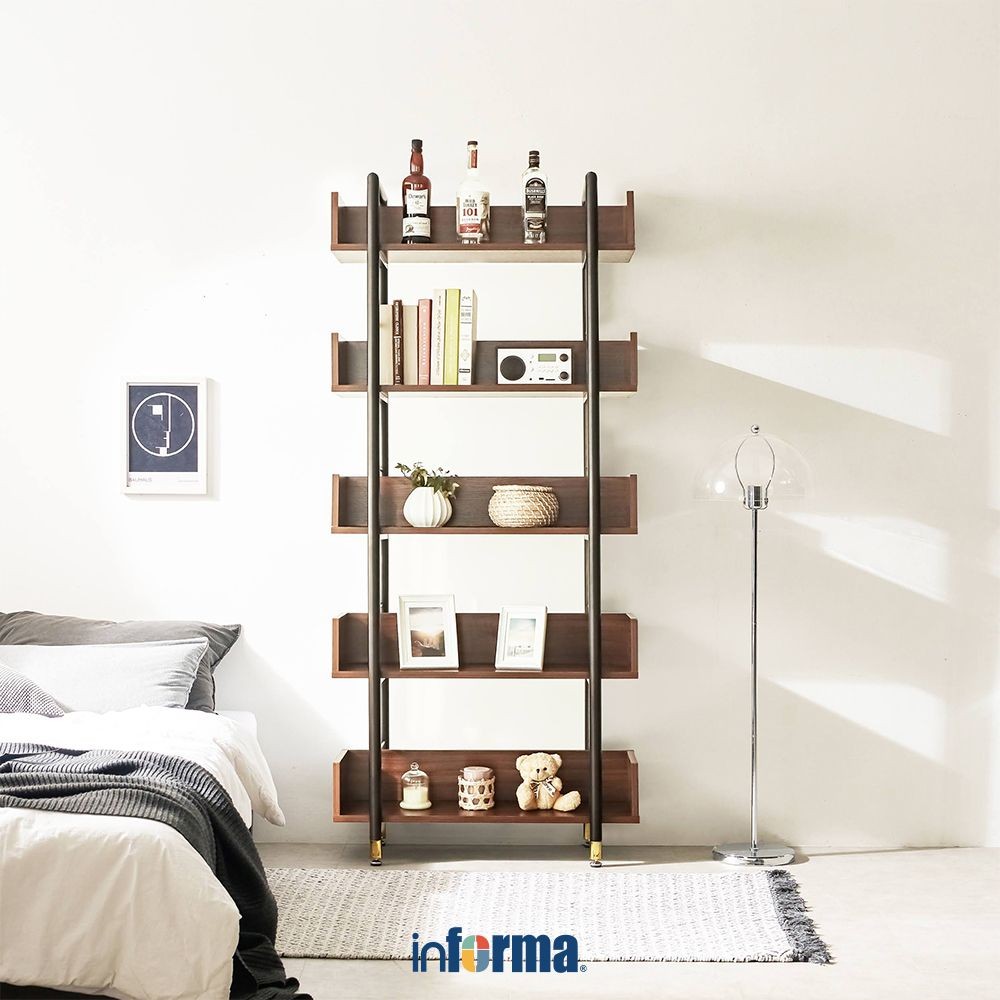 Jual Informa Megan Rak 5 Tingkat - Cokelat Walnut Organizer Serbaguna ...