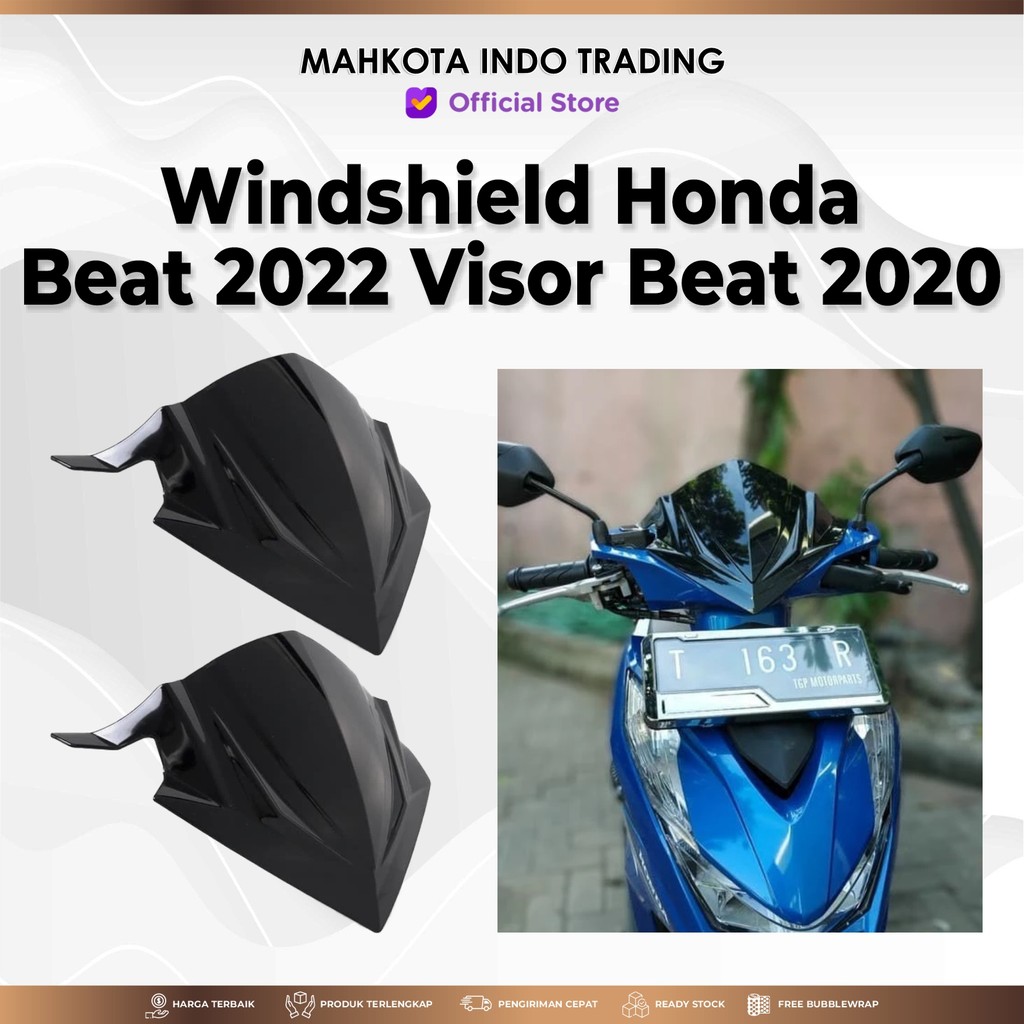 Jual Windshield Honda Beat 2020 / Visor Beat 2020 PNP Variasi Motor ...