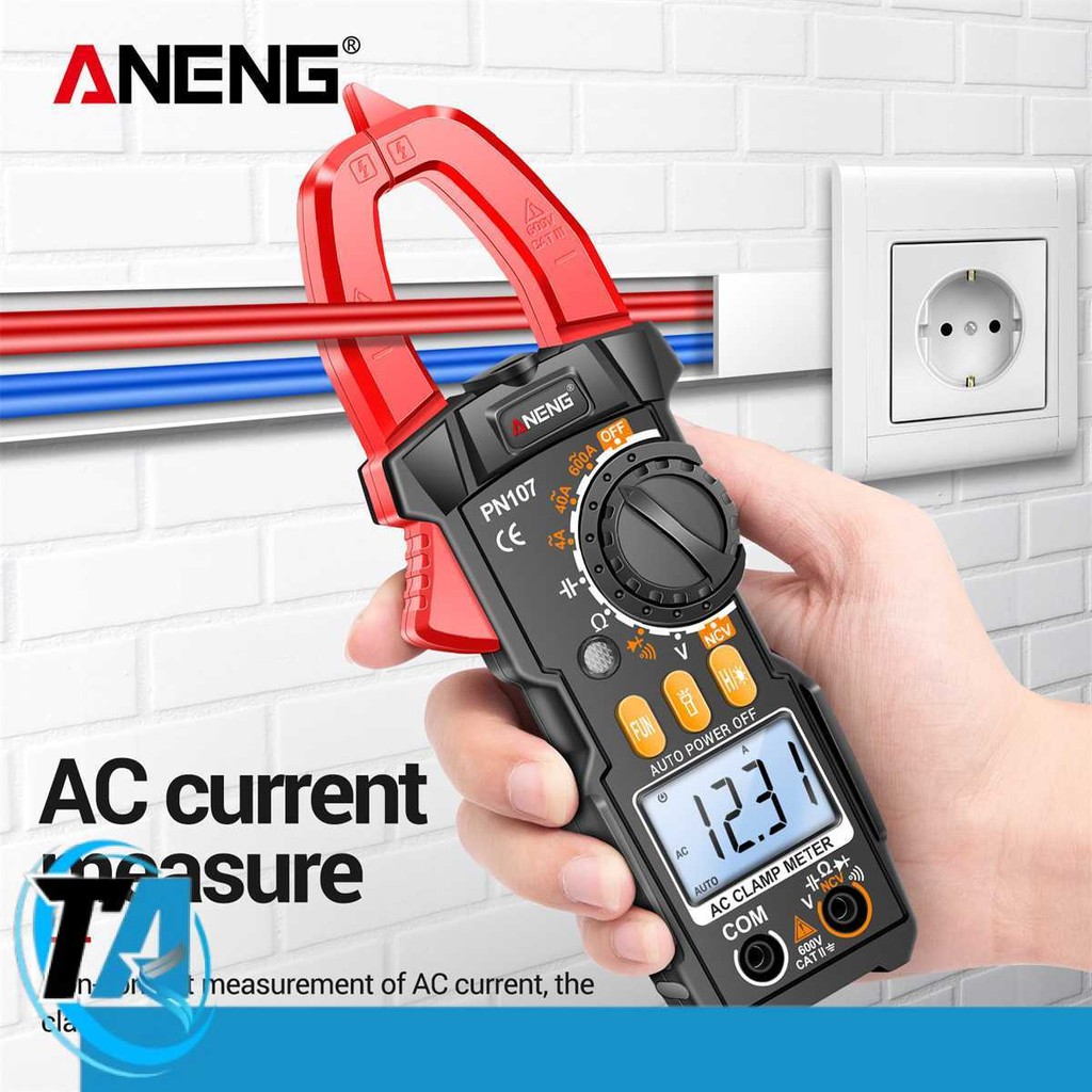 Jual ANENG Digital Multimeter Voltage Tester Clamp Meter AC/DC 600A ...