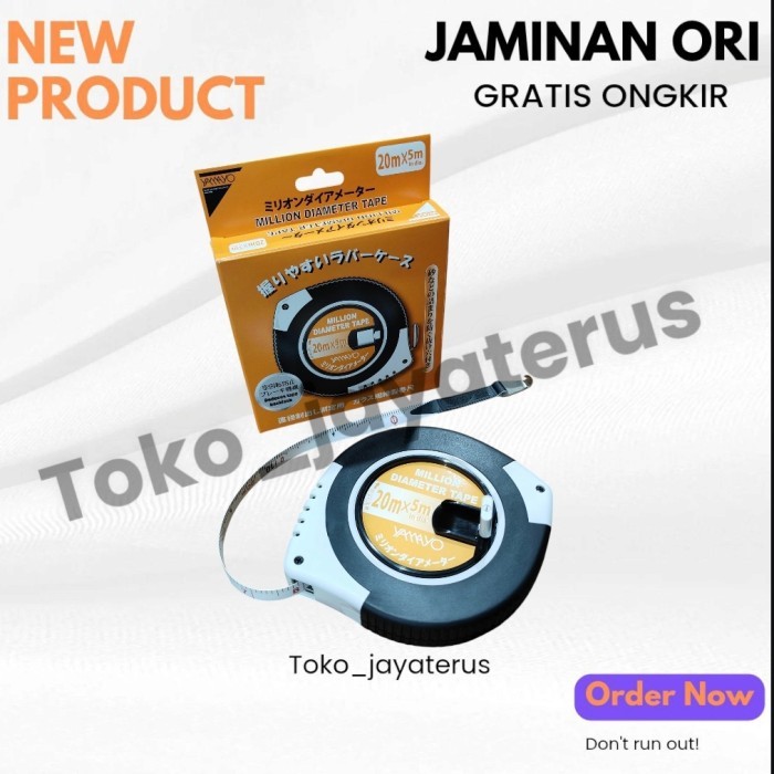 Jual YAMAYO 20m Million Diameter Tape Phi Band 5m Diameter Made in ...