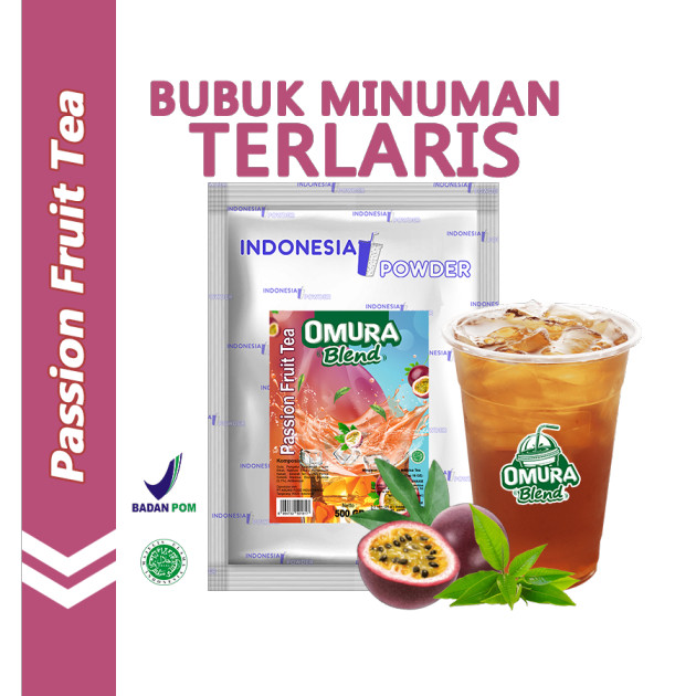 Jual Passionfruit Tea 500gr / Teh Markisa / Indonesia Powder / Bubuk ...
