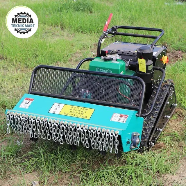 Jual mesin potong rumput robotic lawn mower Remote control machine ...