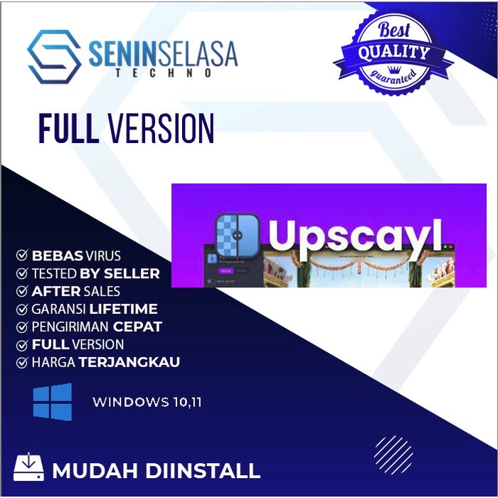 Jual Software Meningkatkan Resolusi Foto Sistem AI: Upscayl v2[WIN] | Shopee Indonesia