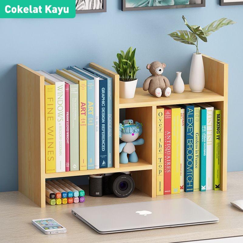 Jual Rak Buku Meja Belajar Tempat Penyimpanan Berkas Kerja Kantor ...