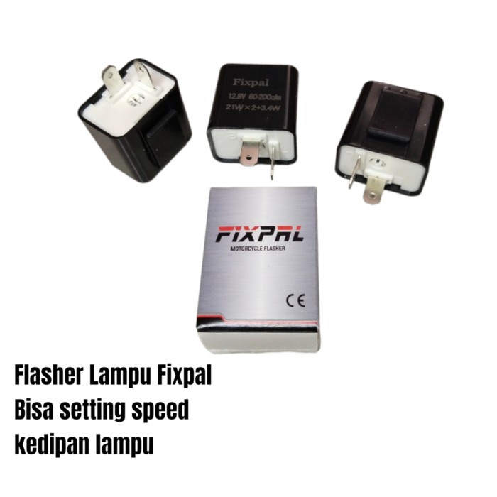 Jual Flasher Sen Fixpal Setelan LED Flaser Sein Relay Hazar Sein ...