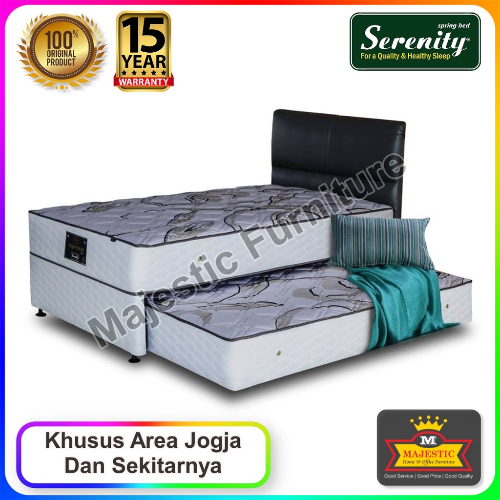 Jual Set Spring Bed Serenity 2 in 1 Superstar - Jogja | Shopee Indonesia