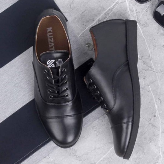 Jual OXFORD FULL BLACK - Sepatu Pantofel Oxford Pria Full Black Sepatu ...