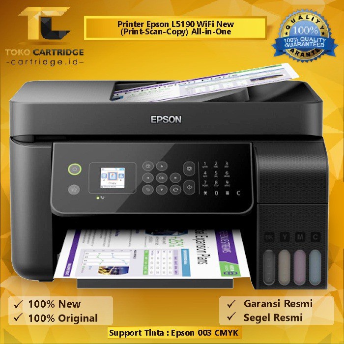 Jual PROMO SPESIAL Printer Eco Tank Epson L5190 5190 Print Scan Copy ...
