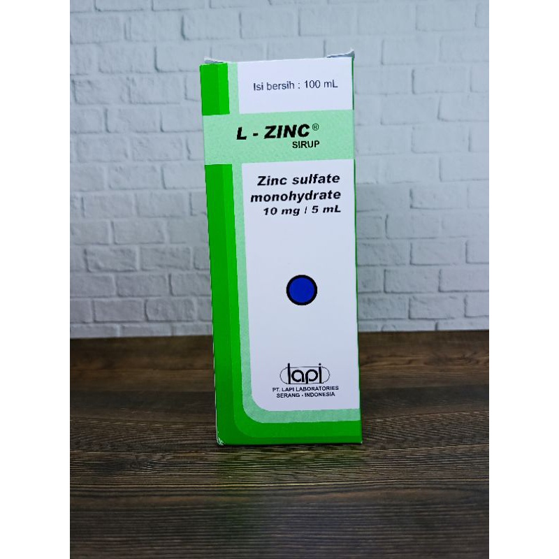 Jual L-Zinc syrup 100 ml | Shopee Indonesia