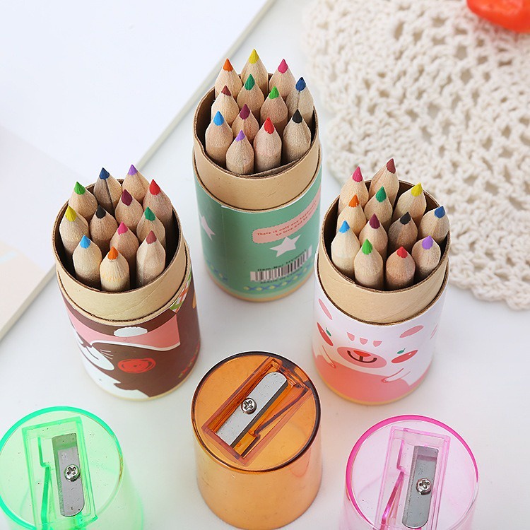 Jual Pensil Warna 12 In 1 Serutan Pensil Color Pencils Quality Pensil