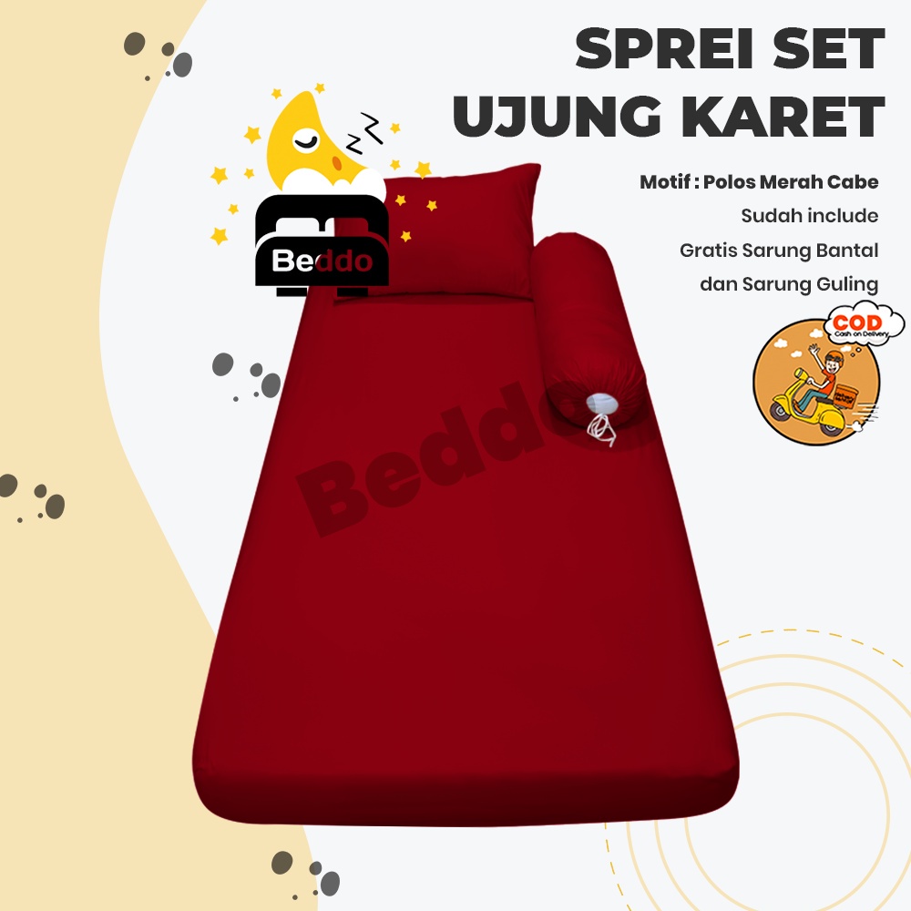 Jual Sprei Single Polos - Sprei 120x200 Sudut Karet | Shopee Indonesia