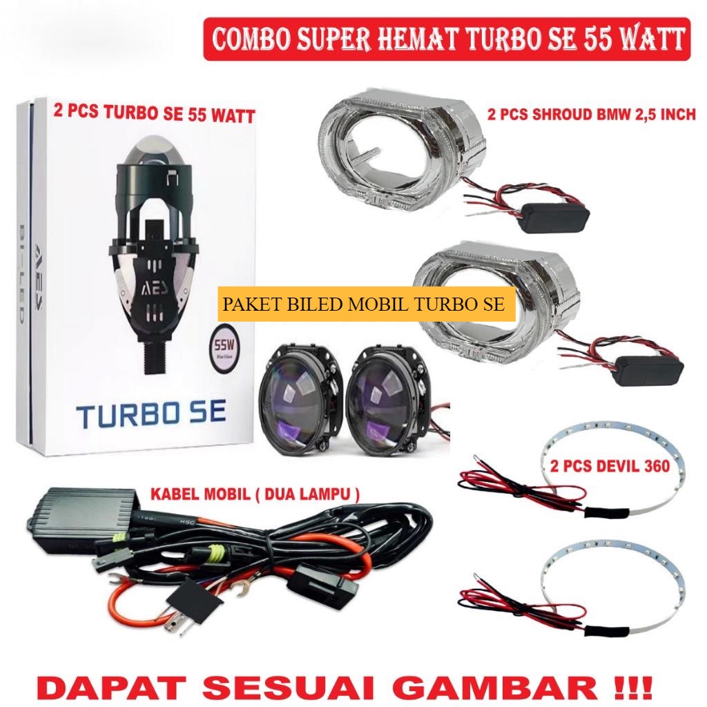 Jual PAKET COMBO SUPER HEMAT LAMPU UTAMA MOBIL BILED WST TURBO SE 55 WATT ORIGINAL BILED WST AES ...